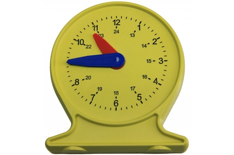 Reloj Didáctico Plástico (Profesor), 60% OFF