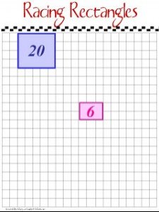 Math-Game-Racing-Rectangles-Example1 - Aprendiendo matemáticas