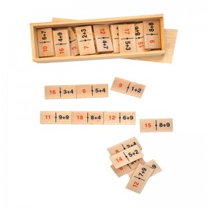 Actividades matemáticas con un dominó - Aprendiendo matemáticas